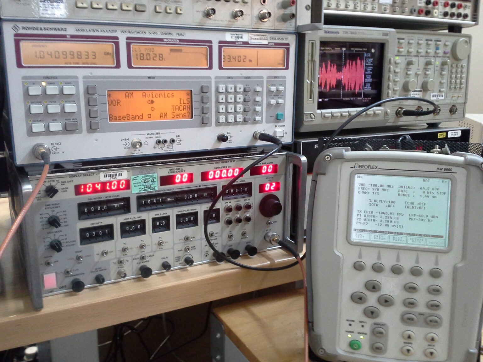 Avionics Calibrations